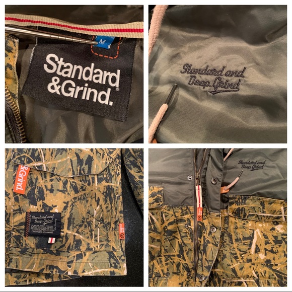 Standard and Grind | Jackets & Coats | Standard And Deep Grind Camo ...